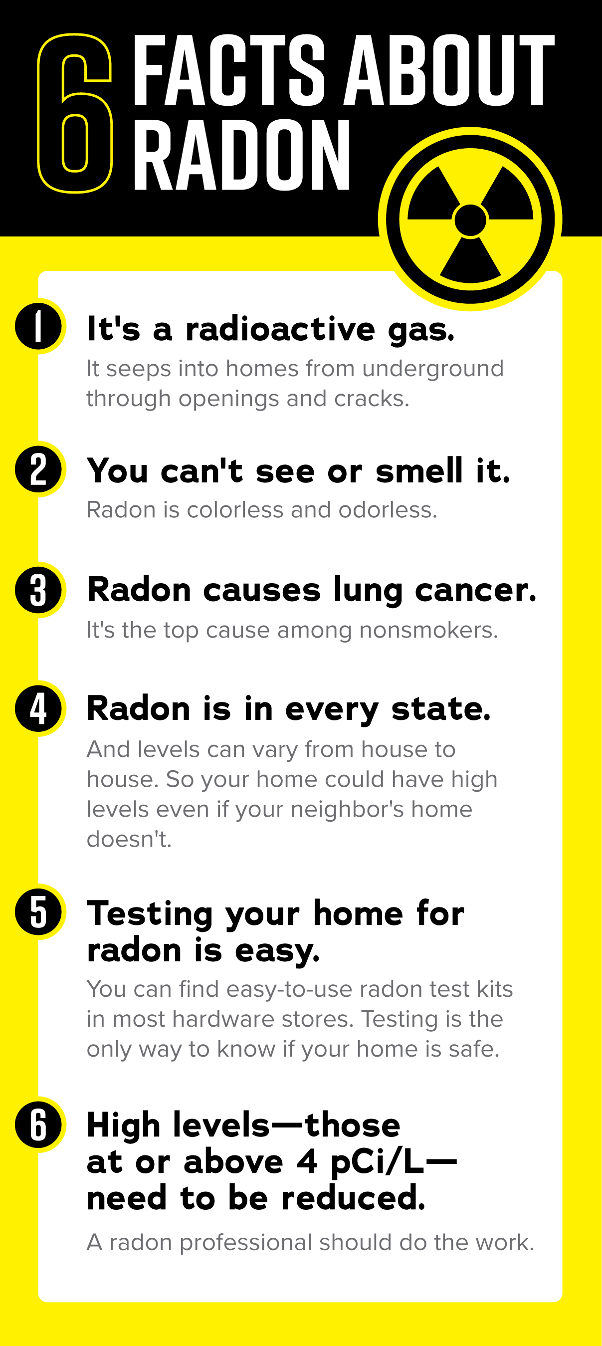 Ready, set, radon check! | Mercyhealth